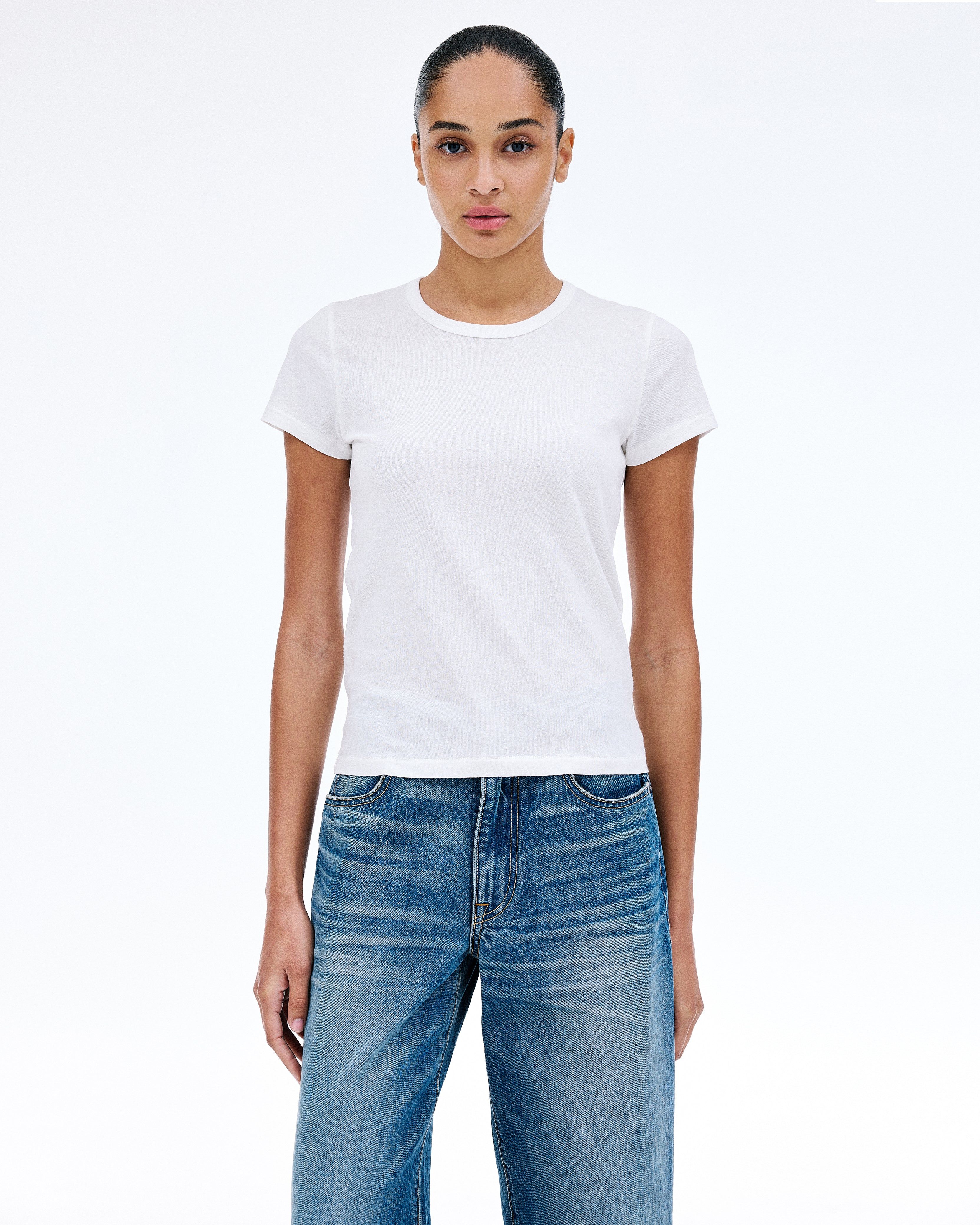 Simple Tee | Natural White | SLVRLAKE