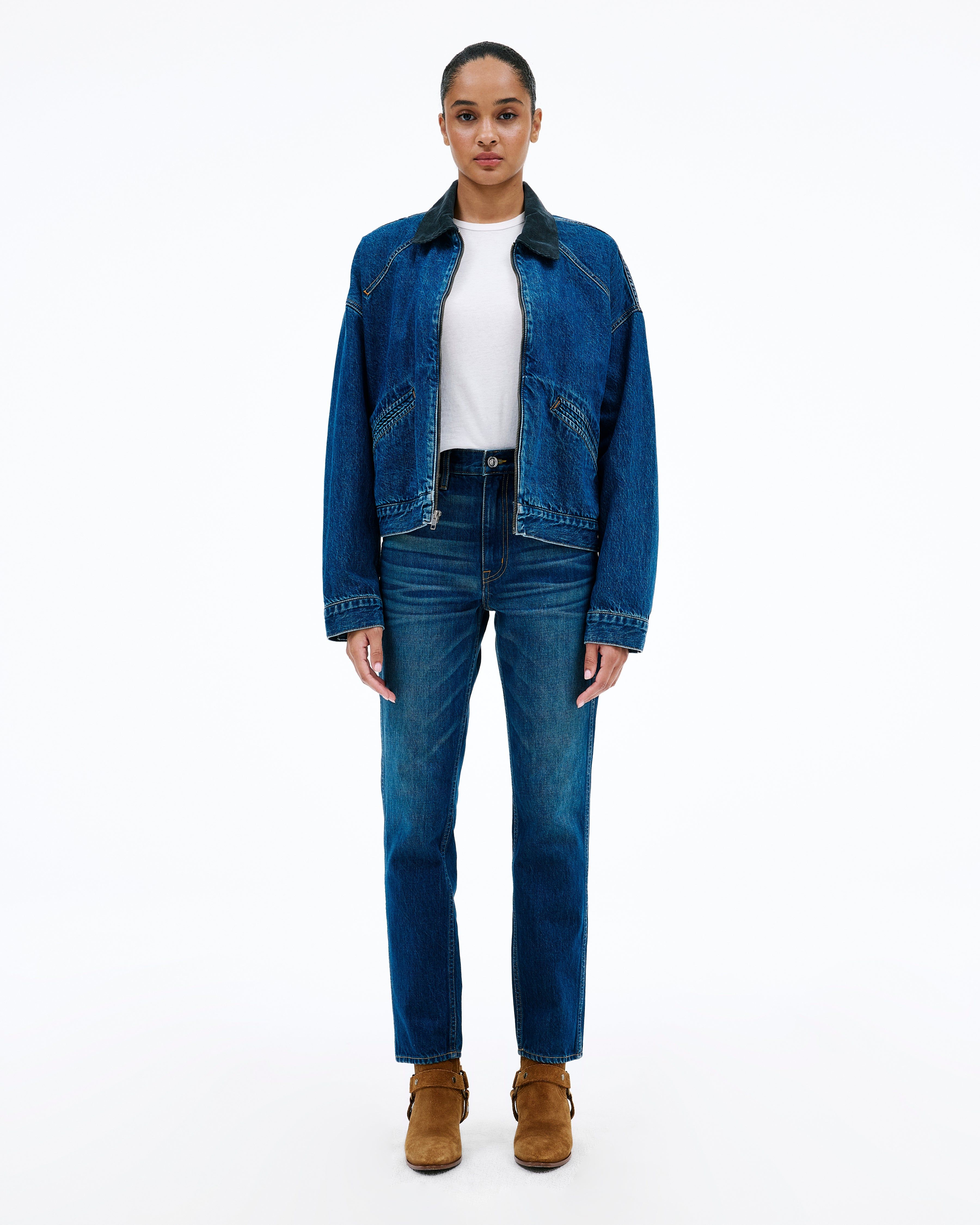 Virginia Slim | Doheny | High Rise | Slim Jean | SLVRLAKE