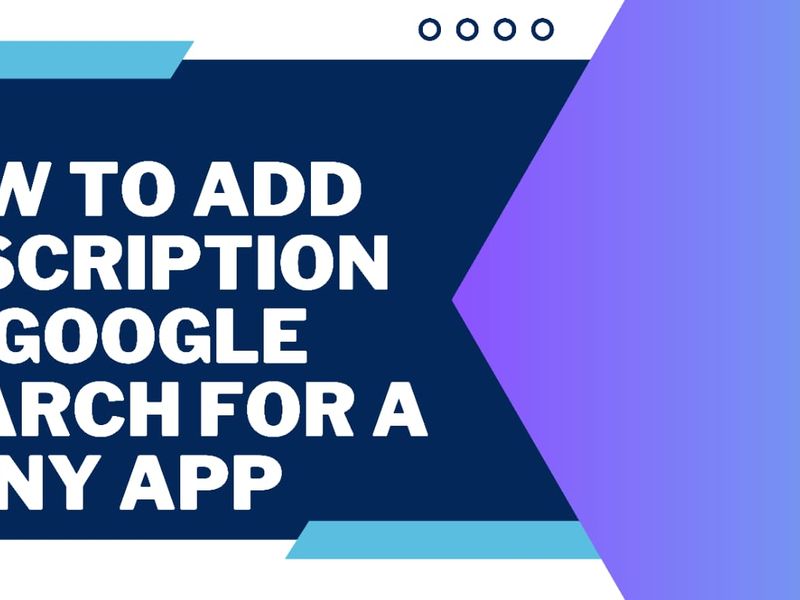 How to Add Description on Google Search for a Shiny App