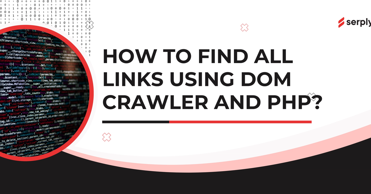 How to find all links using DOM Crawler and PHP?