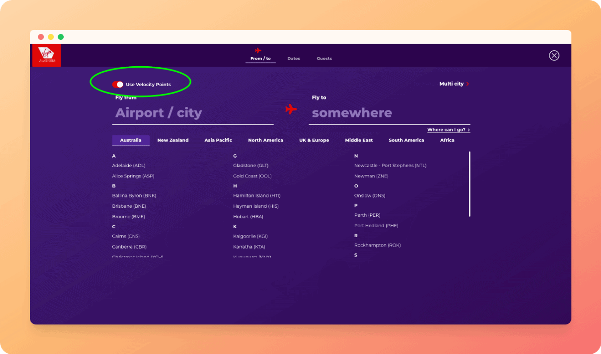 How To Earn & Redeem Velocity Points