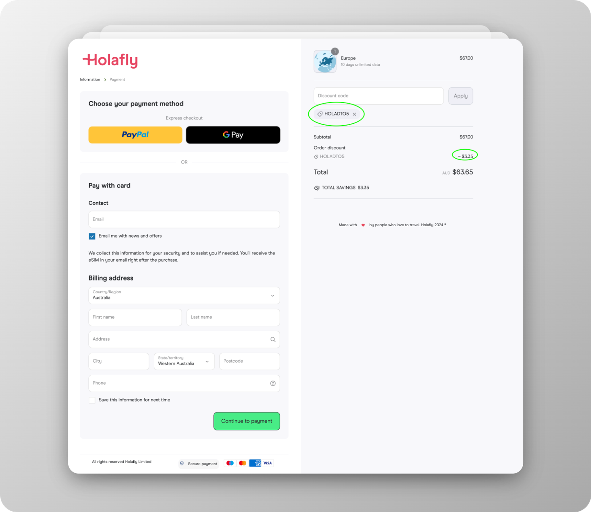 Holafly Discount Code 20% Off - Flight Hacks