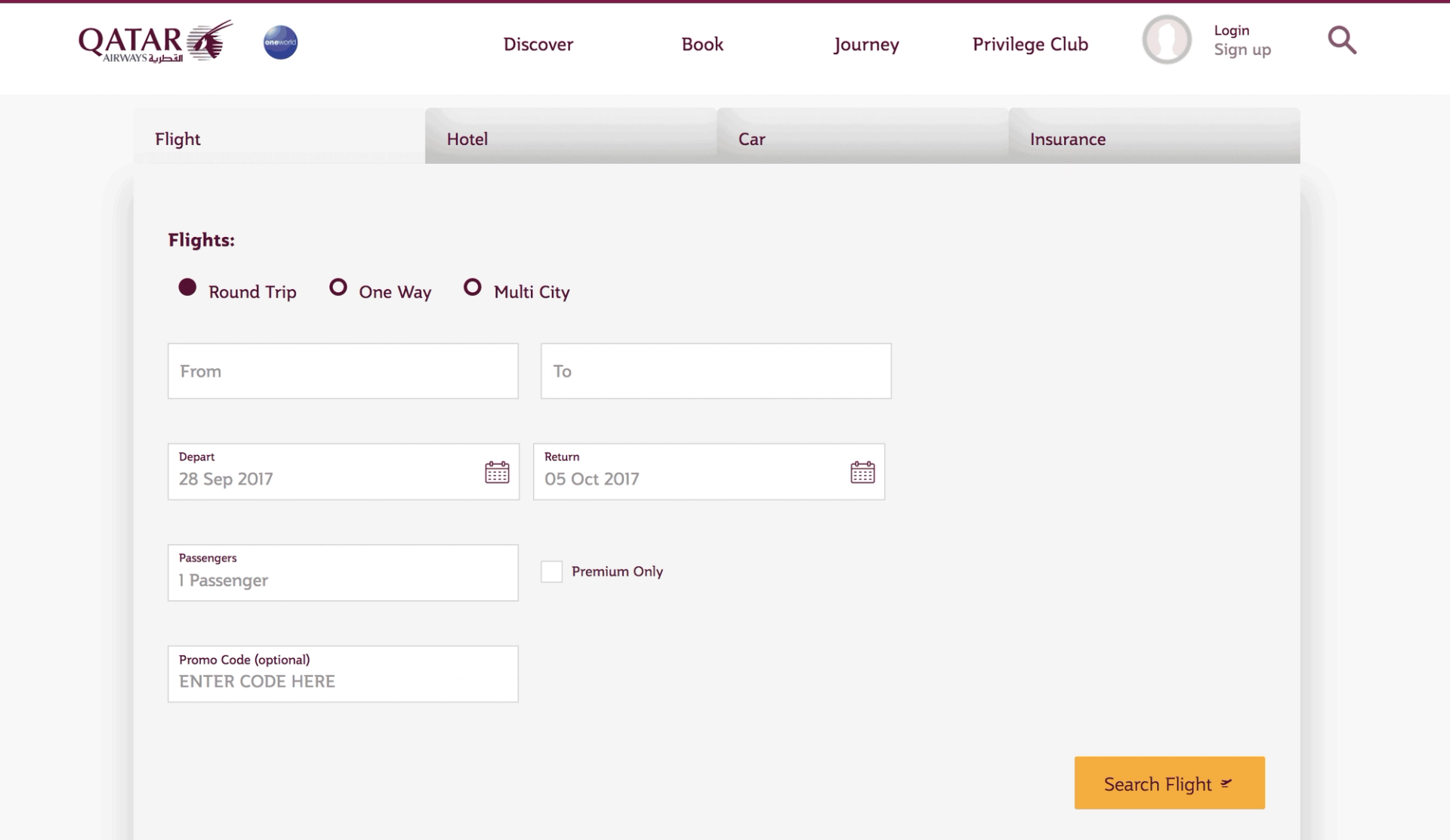 Qatar Airways Promo Code Australia - 20% Off Flights
