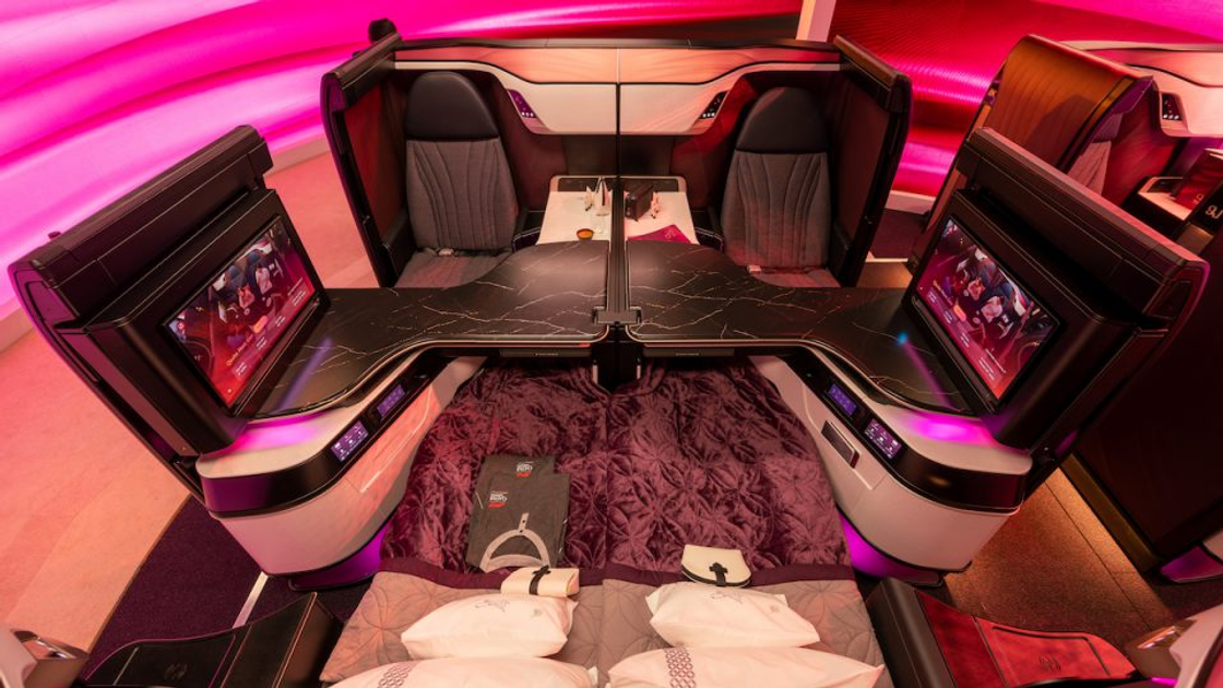 Qatar Reveals New Business Class Dubbed 'Qsuite Next Gen'