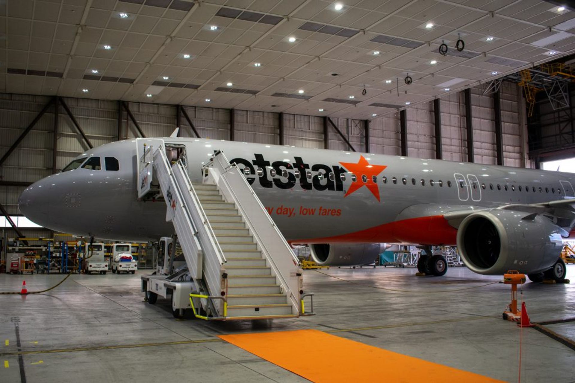 Explore Jetstar's First Airbus A321neo As It Arrives