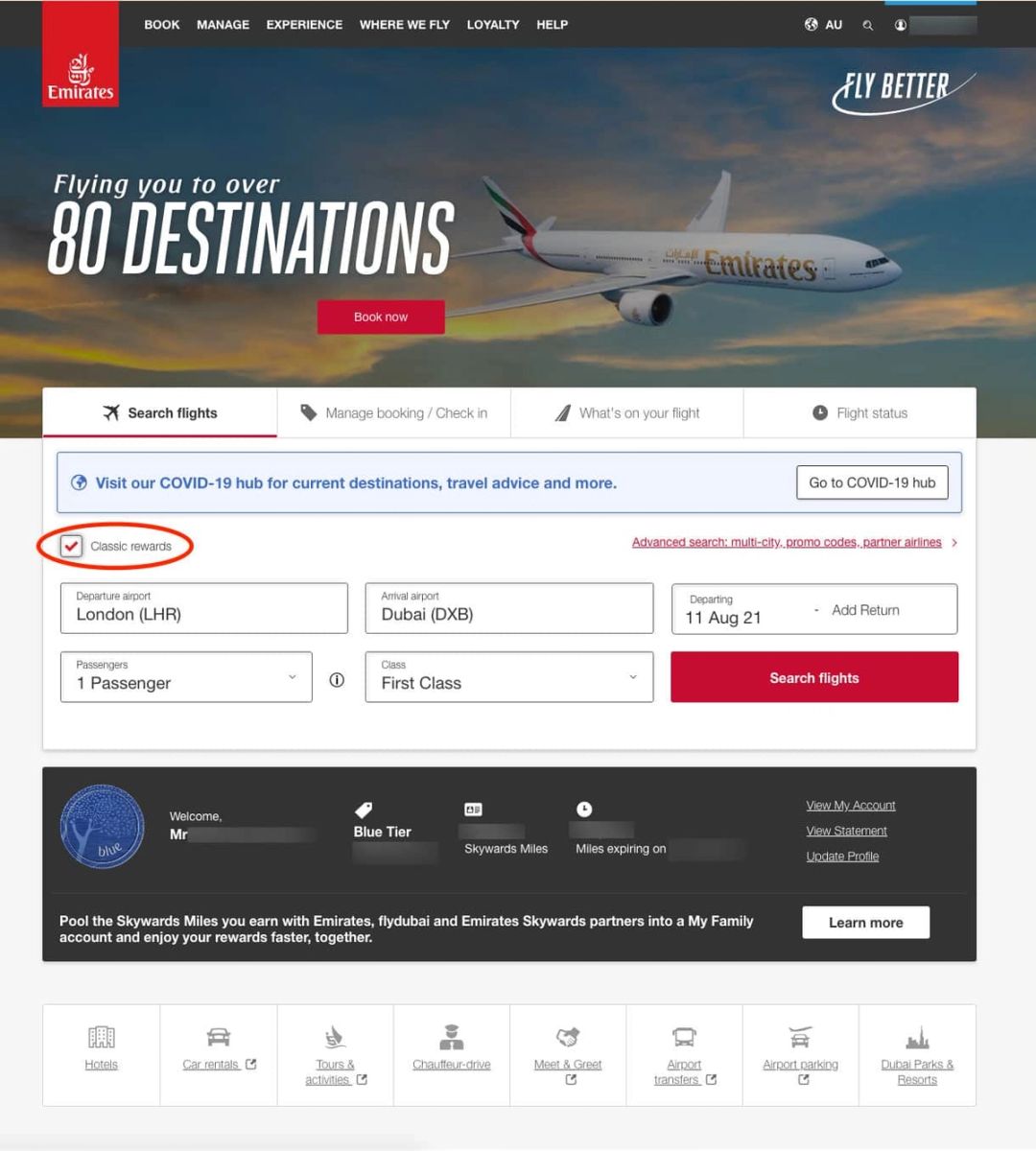Emirates Skywards Ultimate Guide