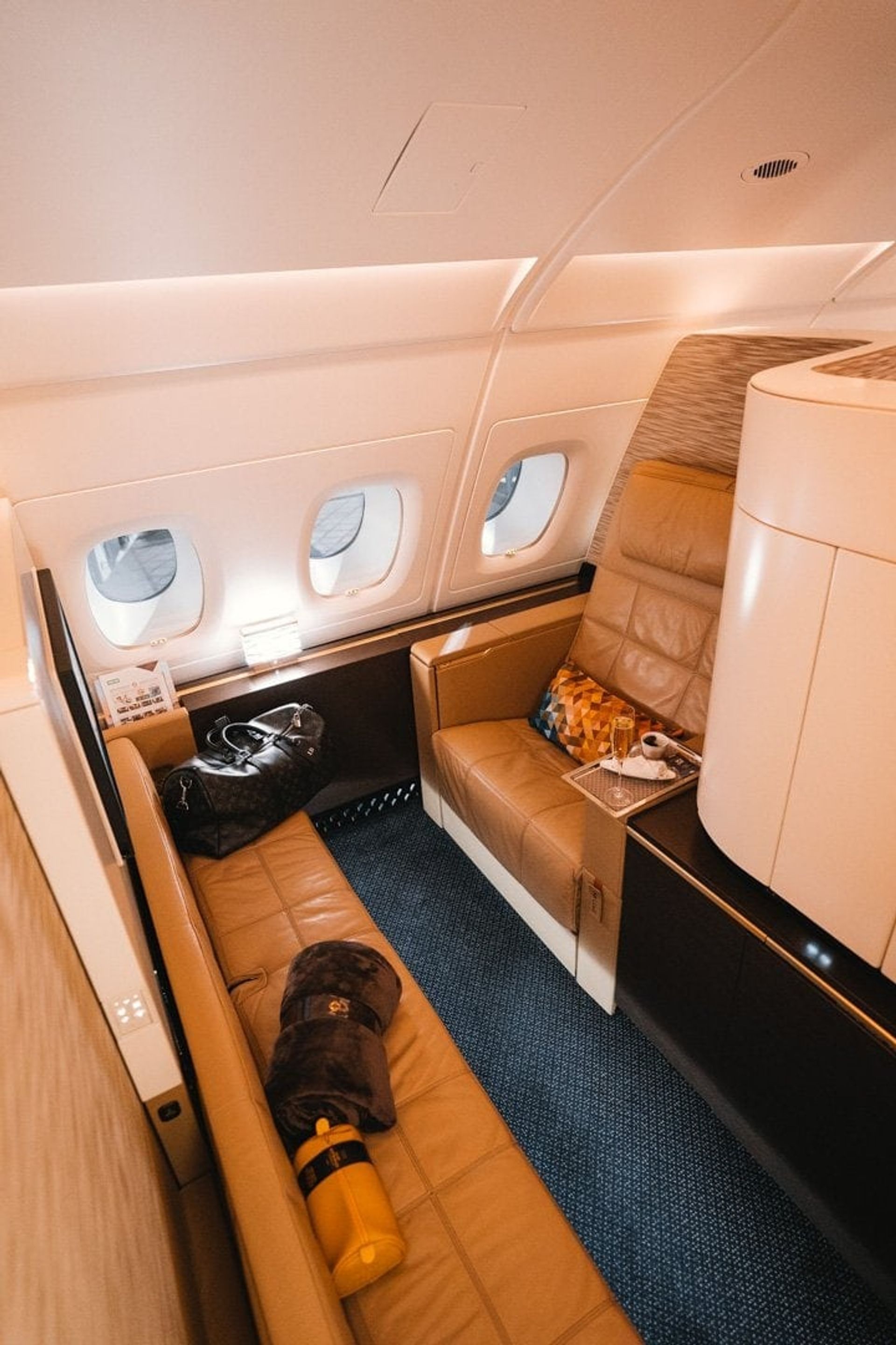 Etihad Airways A380 First Class Apartments Review