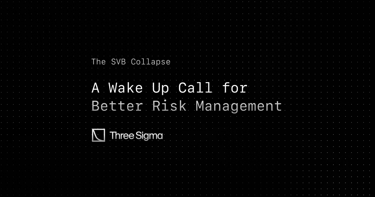 The SVB Collapse: A Wake Up Call for Better Risk Management | Three ...