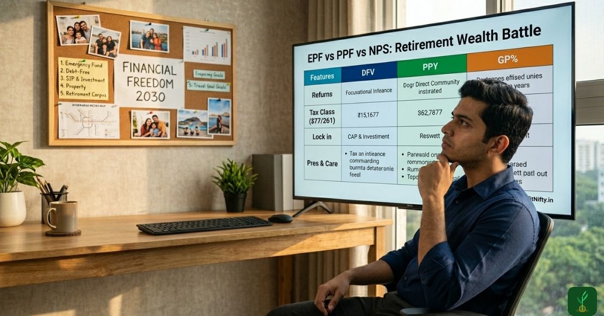 EPF vs PPF vs NPS India 2026 — Which Builds More Retirement Wealth?