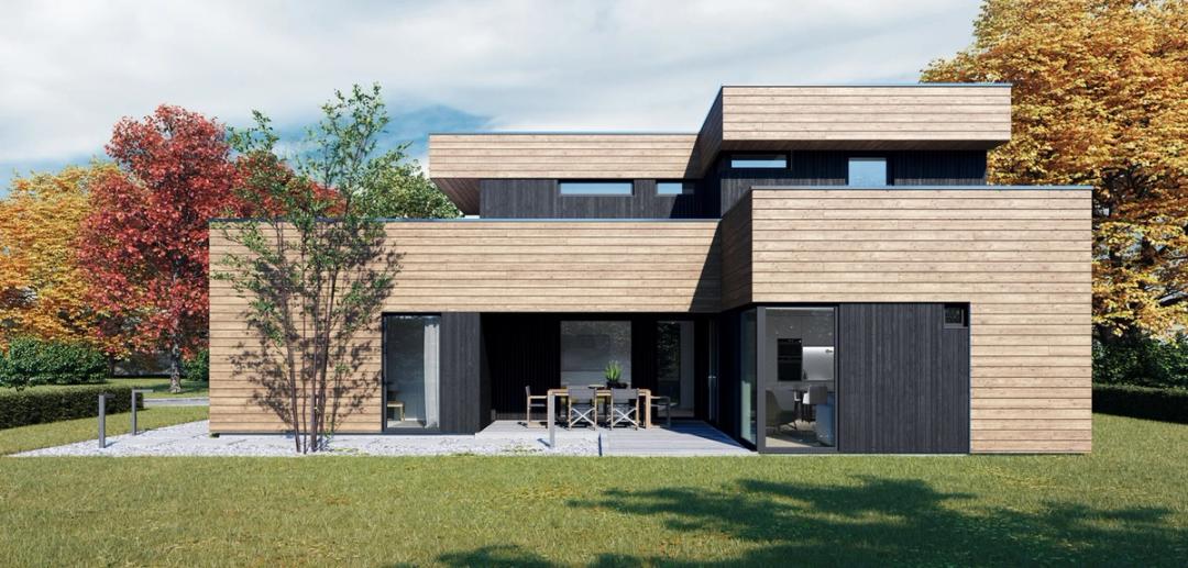 Lyngen moderne funkis atriumhus | Mesterhus