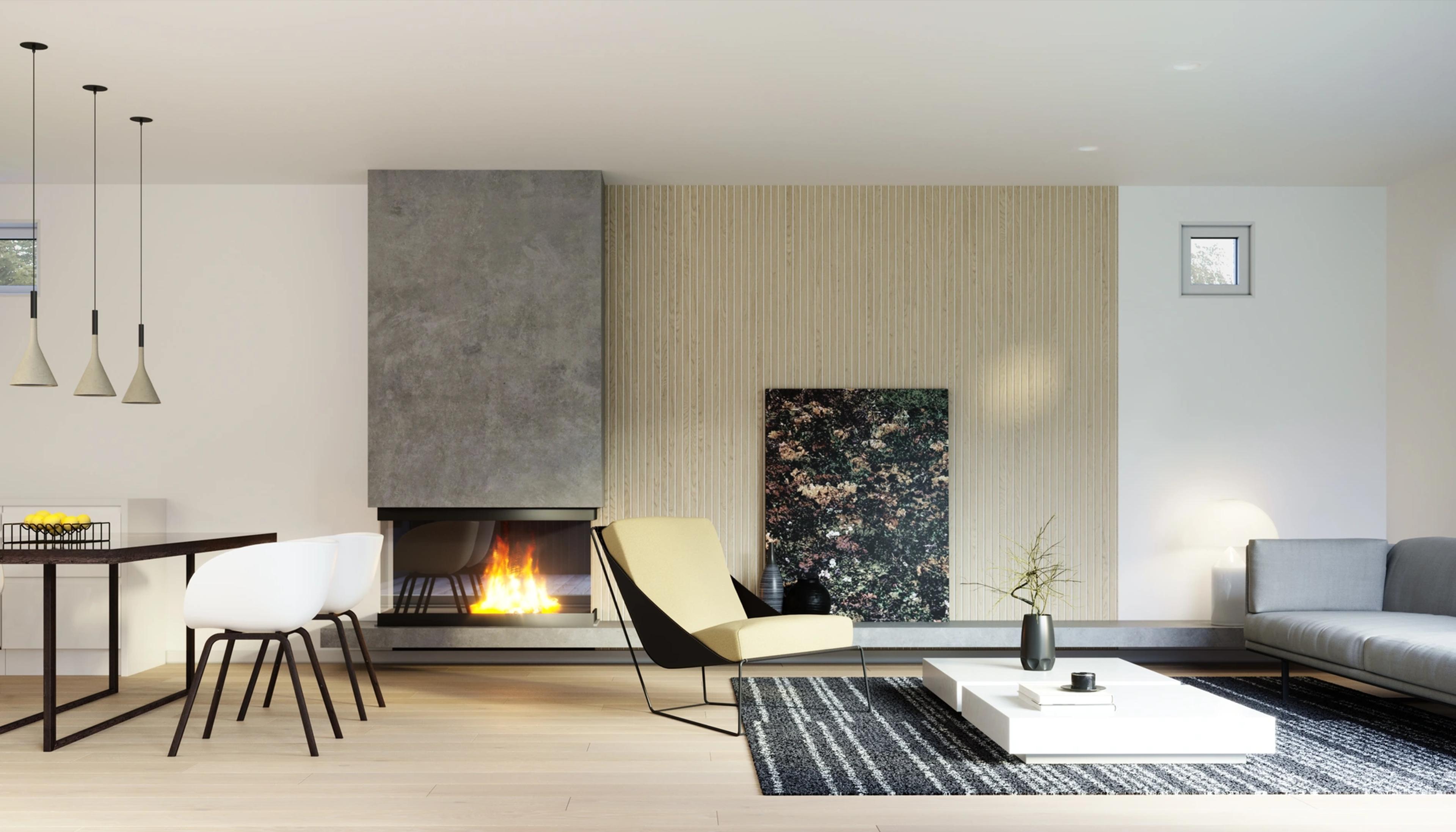 Lyngen moderne funkis atriumhus | Mesterhus