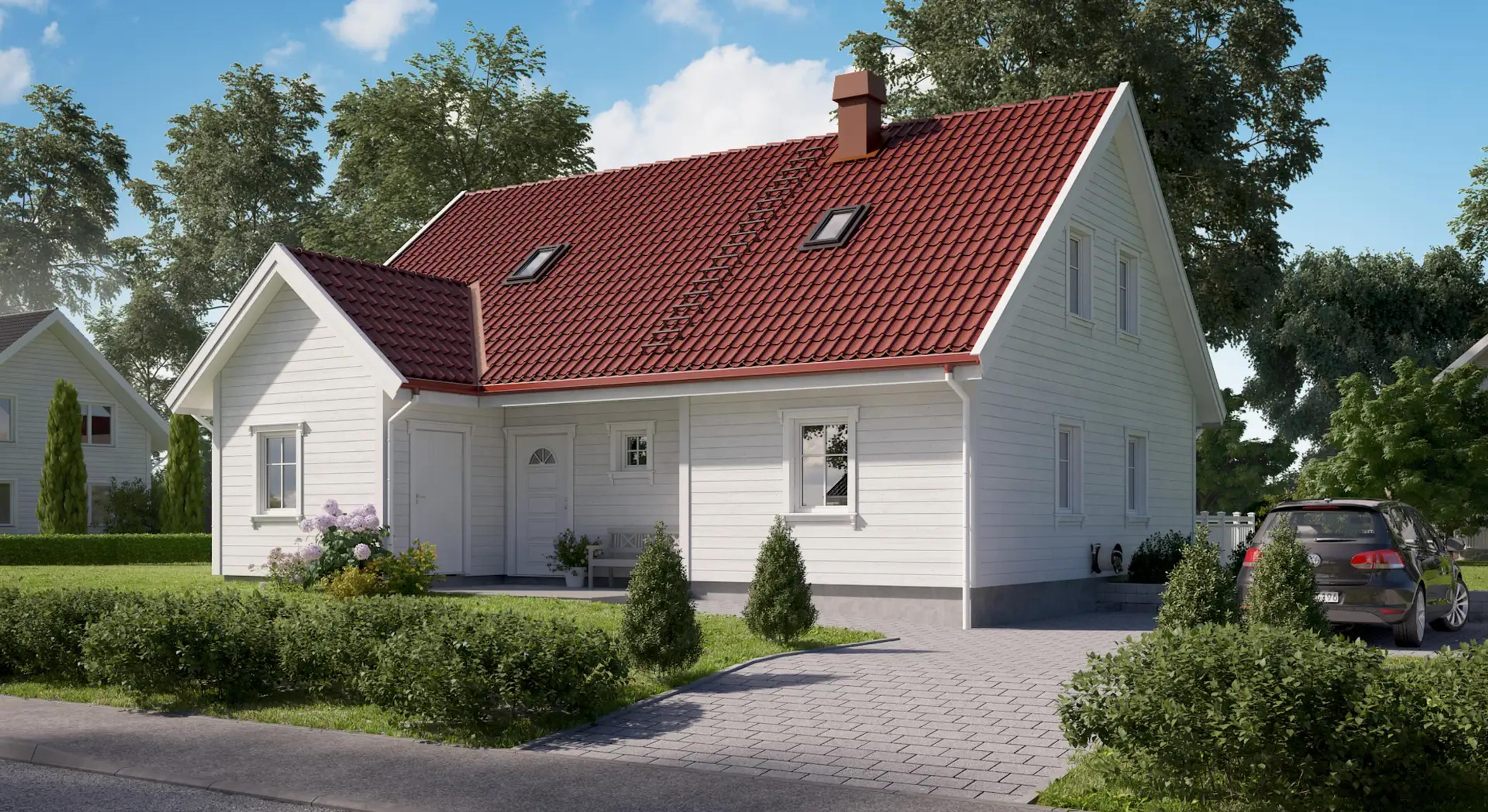 Ninni - klassisk villa med romantiske detaljer og en moderne og ...