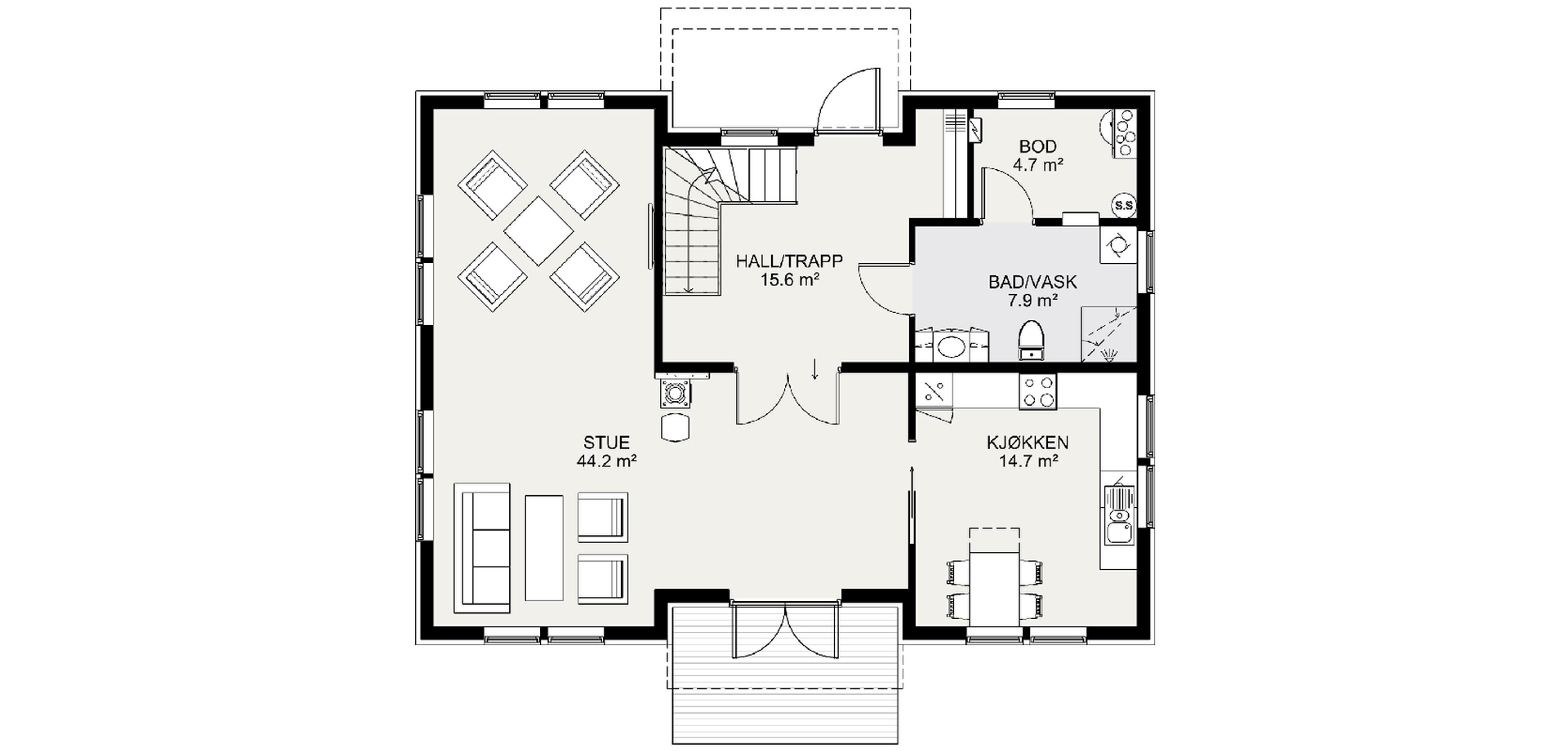 Nanne - tradisjonelt hus i sveitserstil | Mesterhus