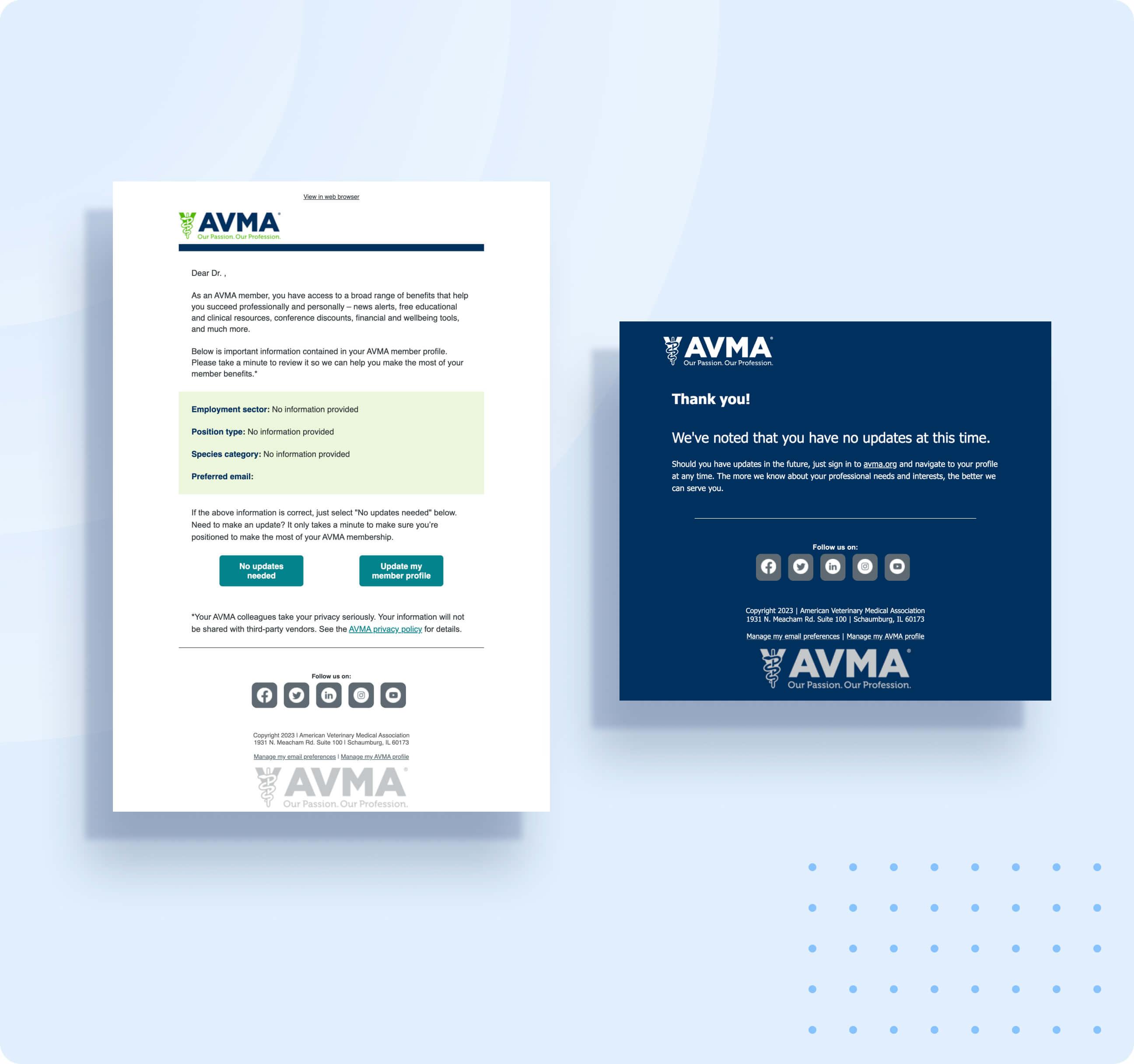 AVMA boosts membership engagement (+20% open rates) and +11% member ...