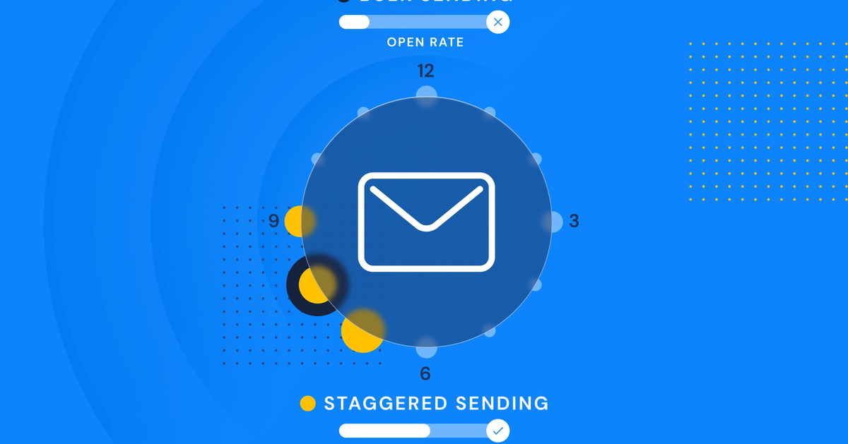 Staggered sending: The benefits of small batch vs. bulk emails