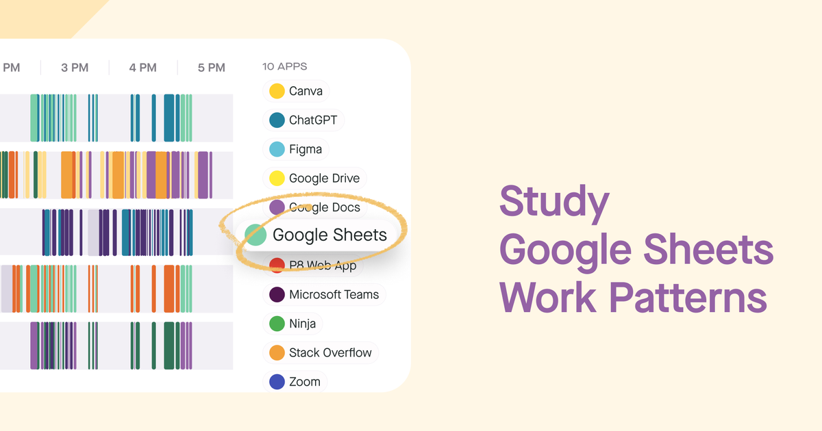 Produce8: Use Google Sheets More Effectively with Work Analytics from ...