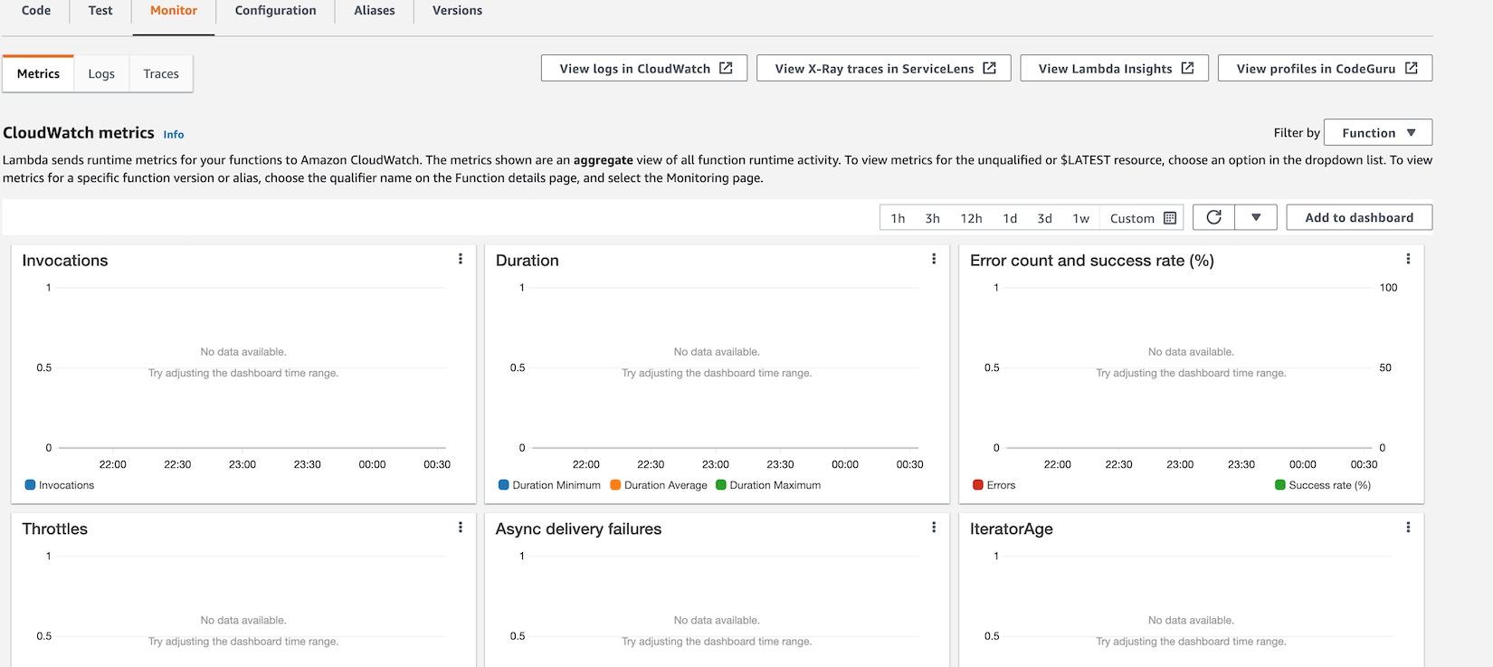Produce8: Lambda Alarms in a Serverless Architecture