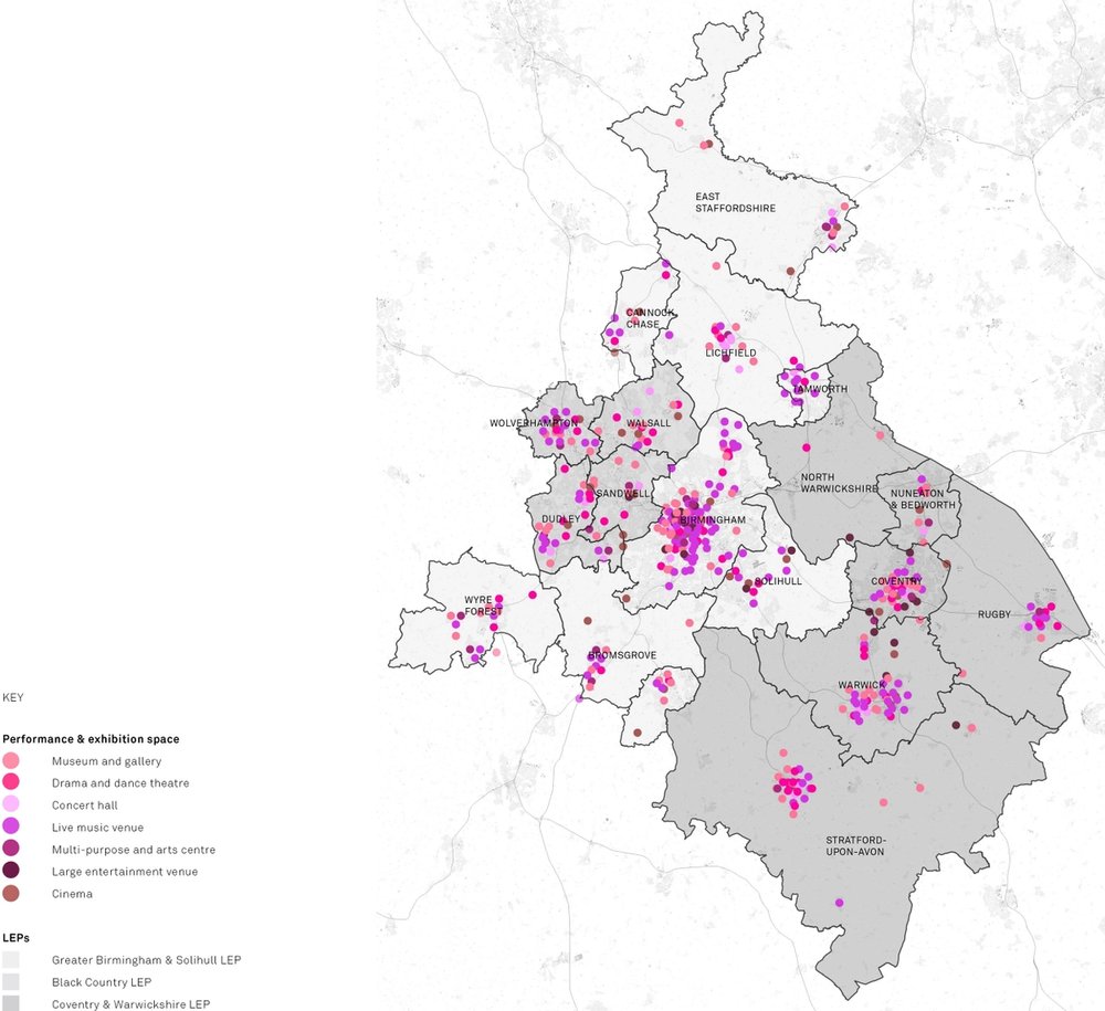 West Midlands Cultural Infrastructure Map – We Made That