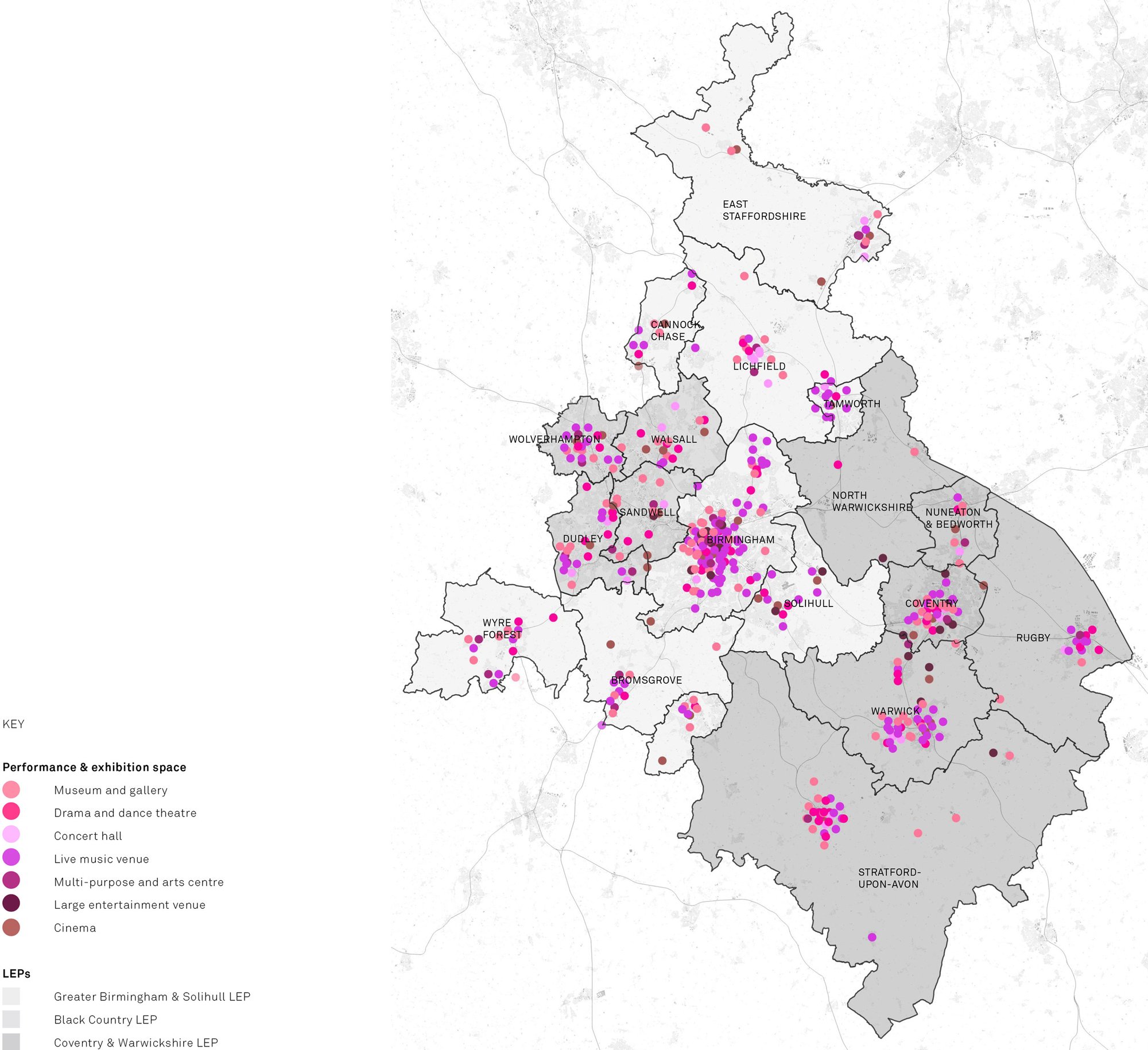 West Midlands Cultural Infrastructure Map – We Made That