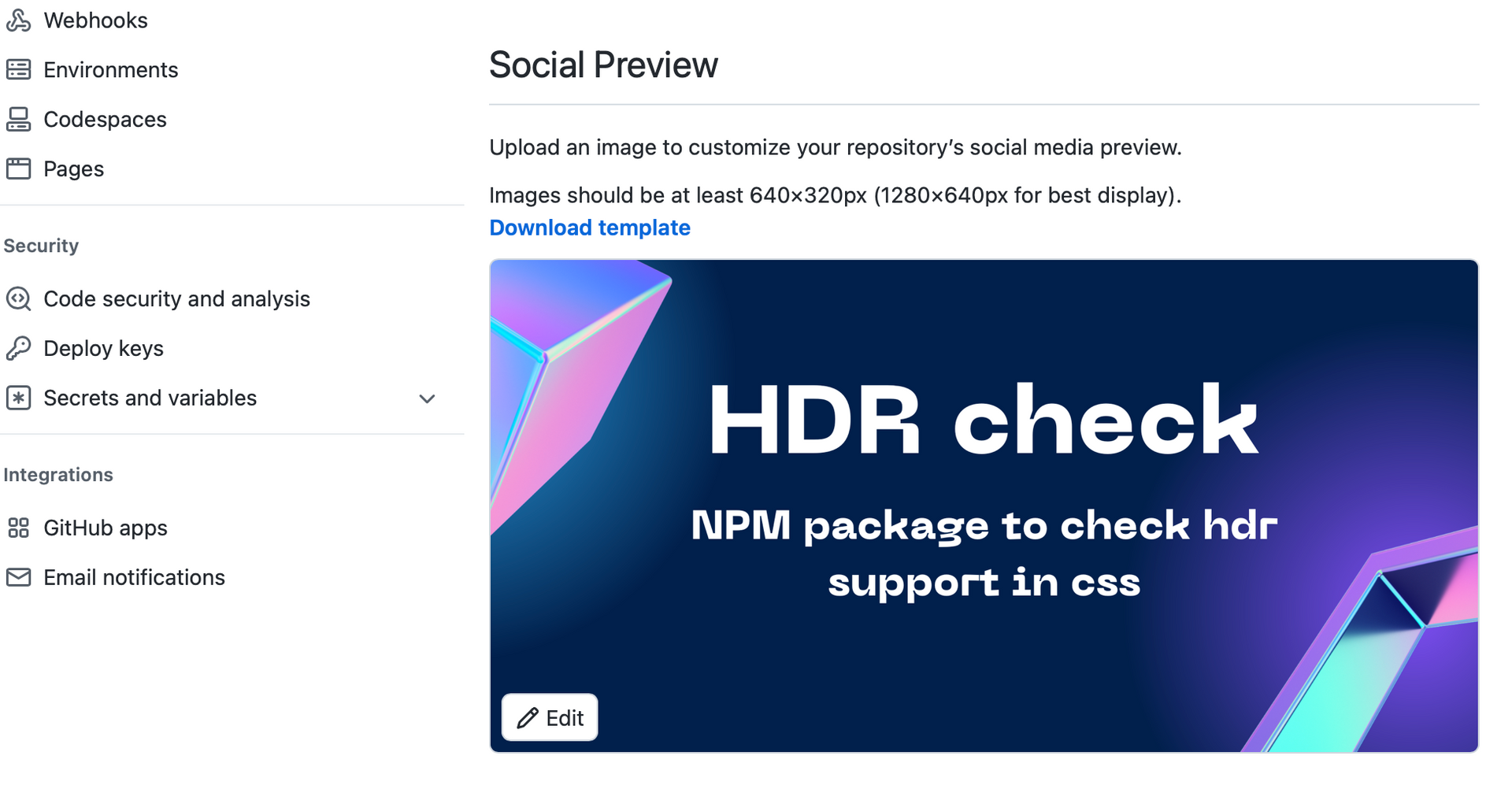 GitHub Repo Boilerplate