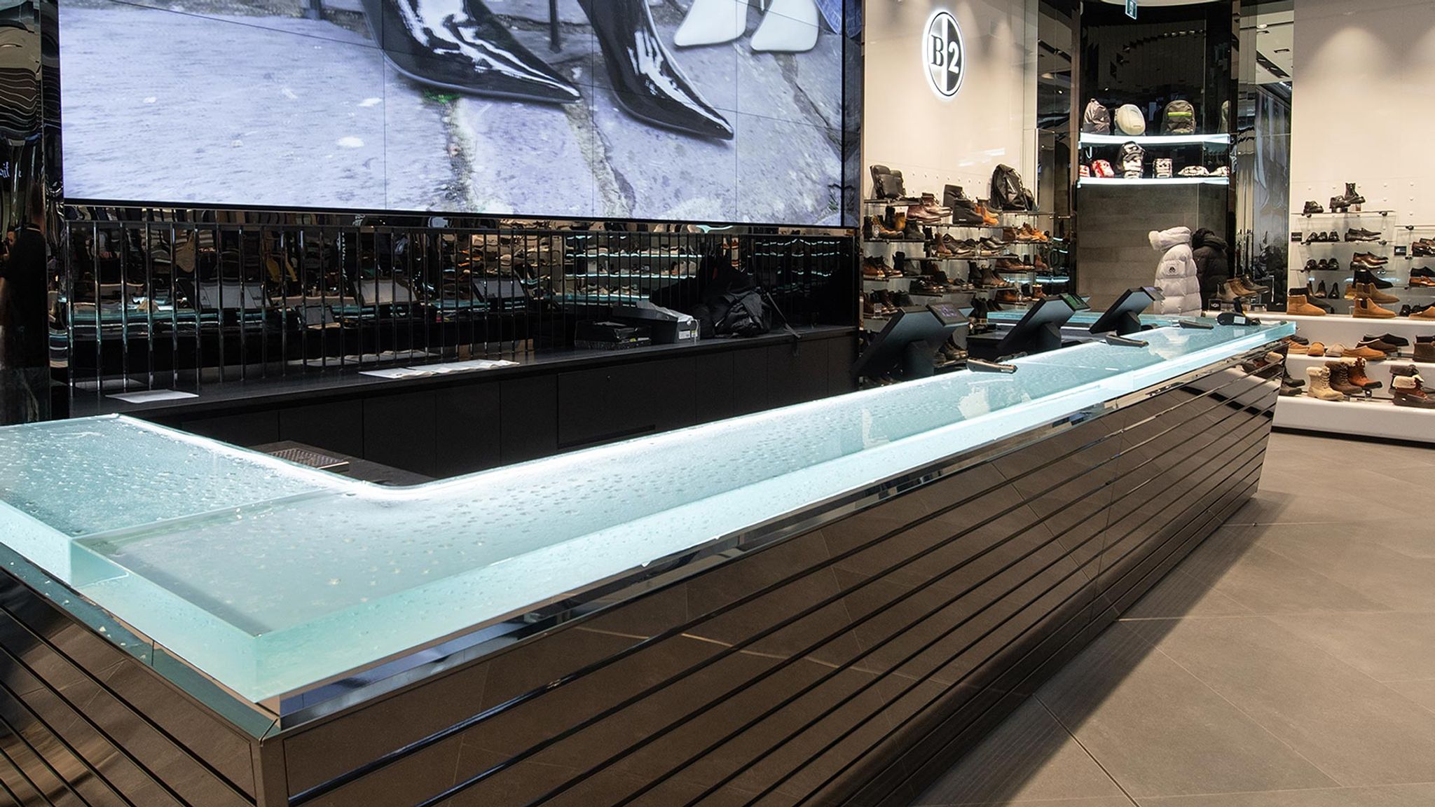 Glass countertops, stair treads and custom designs