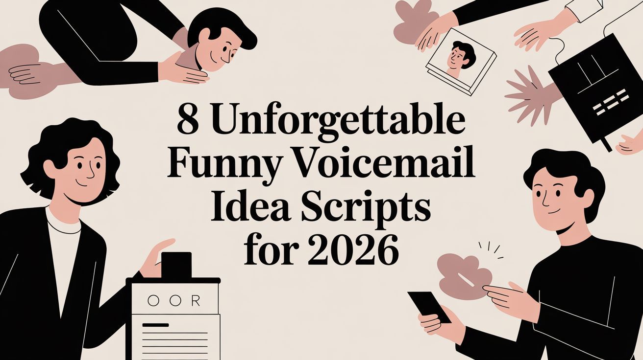 8 Unforgettable Funny Voicemail Idea Scripts for 2026