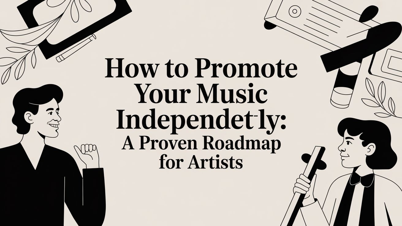 How to promote your music independently: A proven roadmap for artists