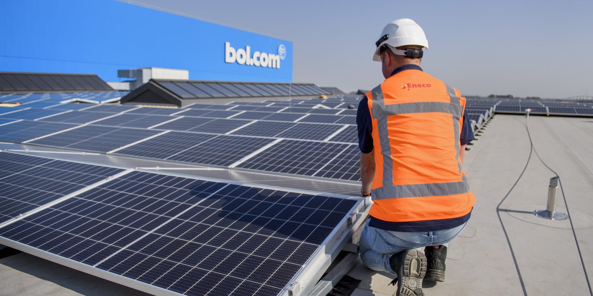 Alle gebouwen bol.com over op duurzame energie - Over bol.com