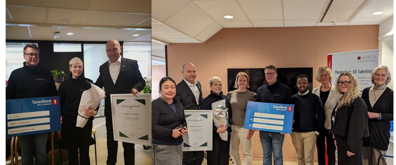 Oslo Voksenopplæringspris til Stiftelsen Christian Radich ...