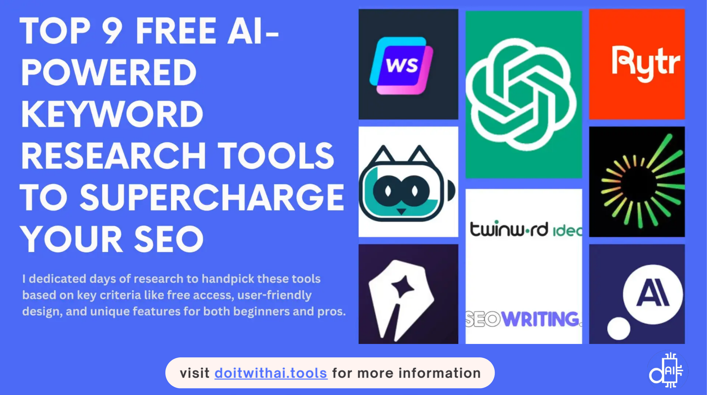 9 Best Free AI-Powered Keyword Research Tools to Improve SEO