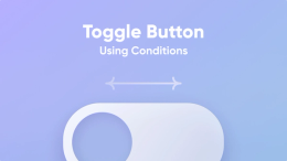How To Make A Toggle Button With Condition
