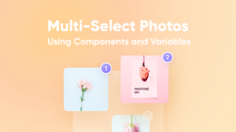 How To Multi Select Photos Using Components Variables And Formulas