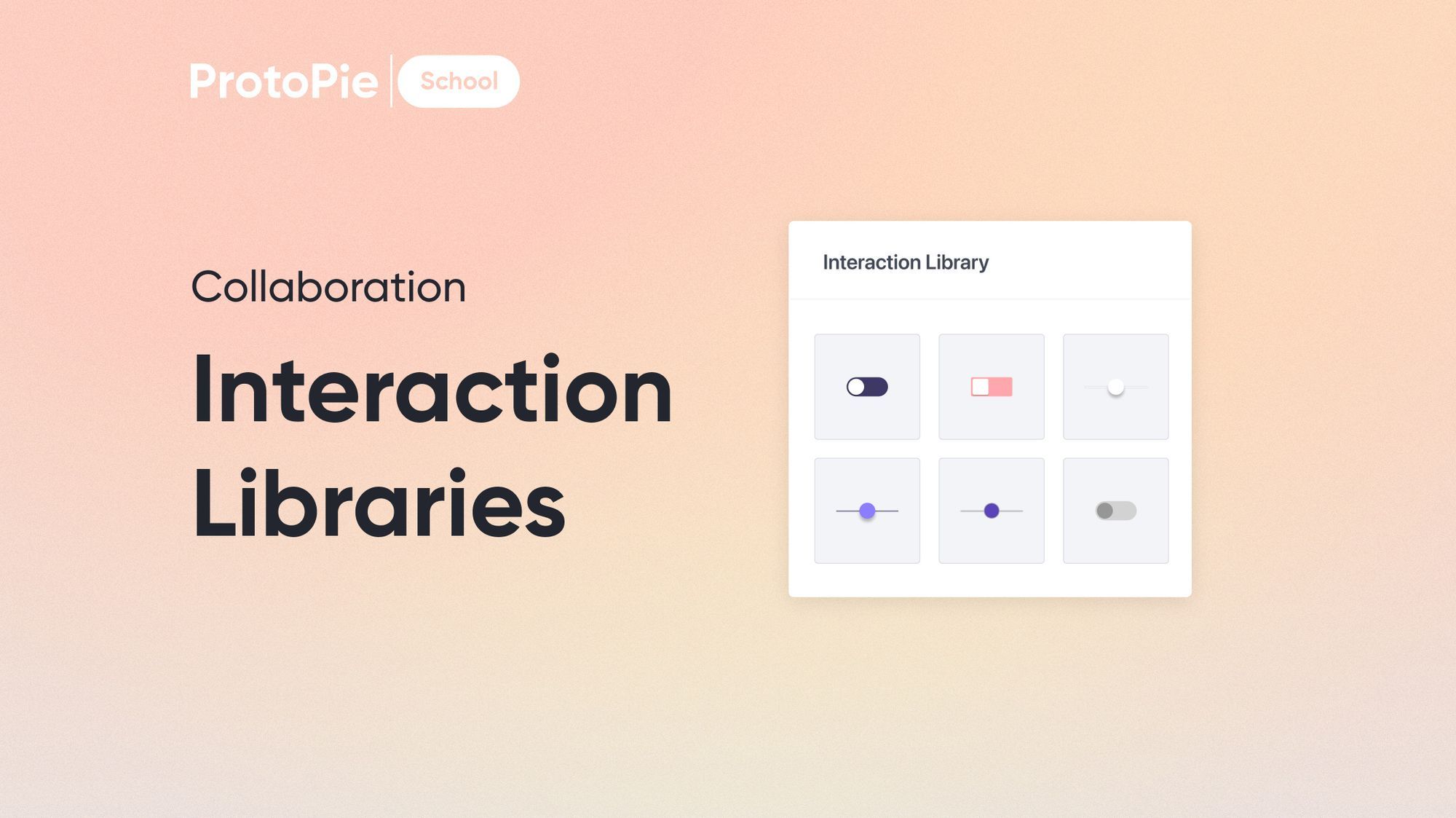 Lesson 3: Creating and Sharing Interaction Libraries with Designers