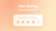 How To Make A Functional Star Rating Using Components