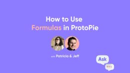 How To Use Formulas In ProtoPie ProtoPie