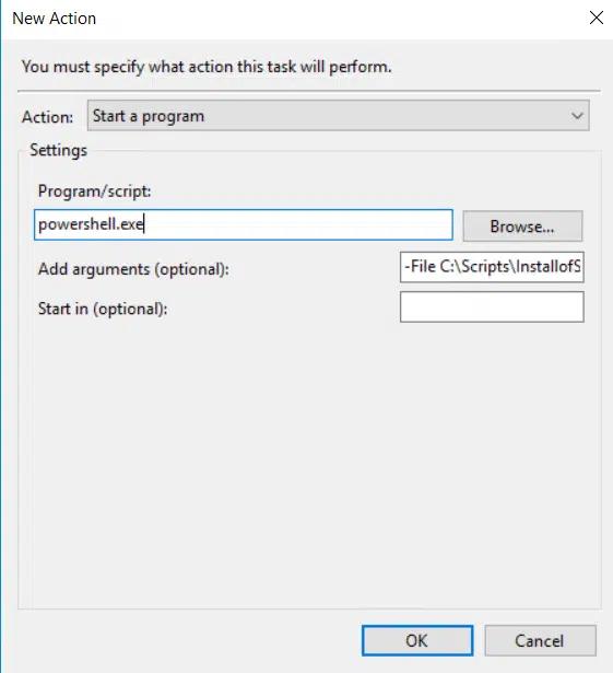 How to Run PowerShell Script from Task Scheduler | Netwrix