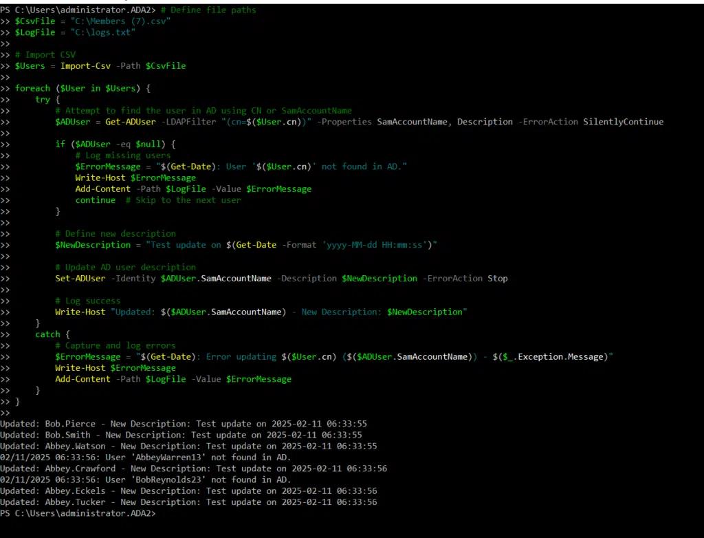 PowerShell Try-Catch: Error Handling Guide