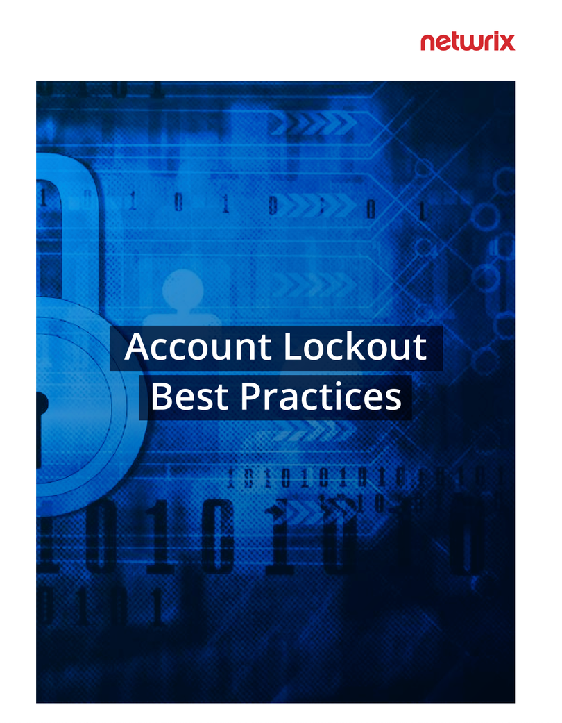 Guide to Account Lockout Best Practices | Netwrix