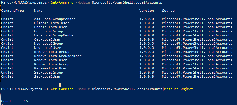 How to Add, Delete and Change Local Users and Groups with PowerShell