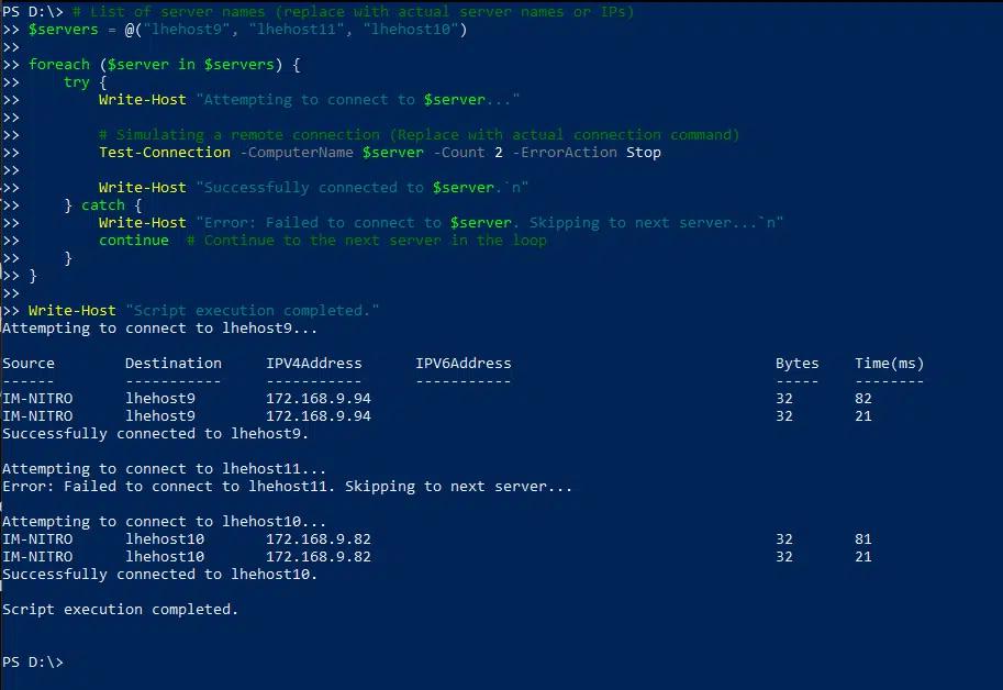 PowerShell Try-Catch: Error Handling Guide