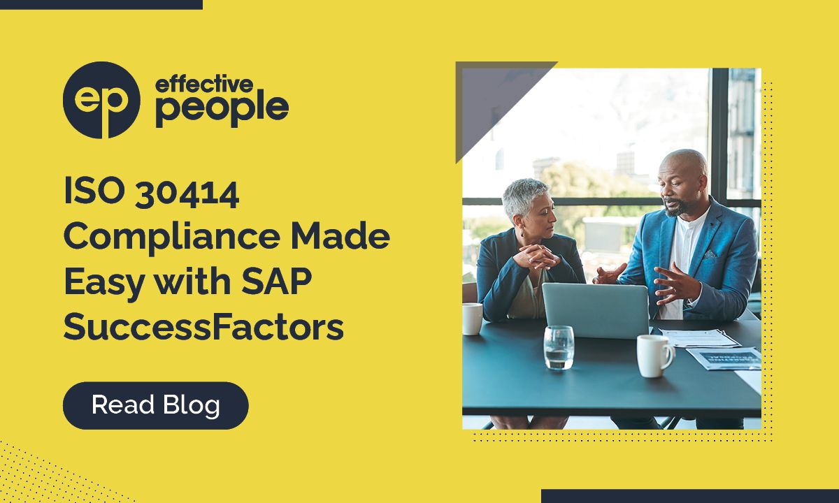 ISO 30414 Compliance | SAP SuccessFactors | Effective People