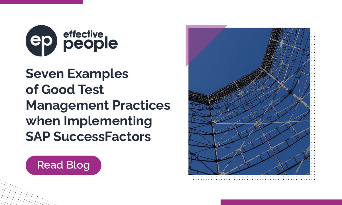 Good Test Management Practices | Blog | Effective People
