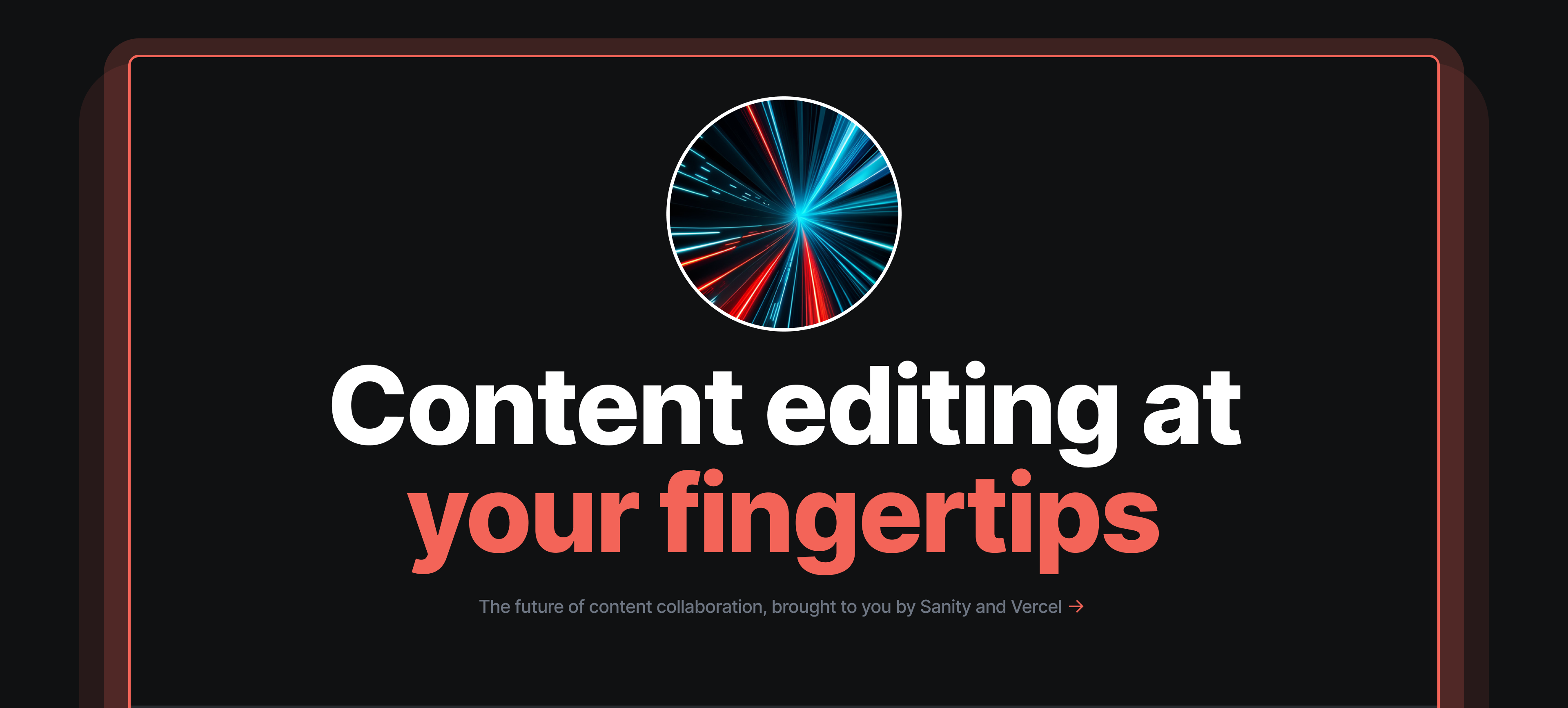 Visual Editing | Visual Editing Demo