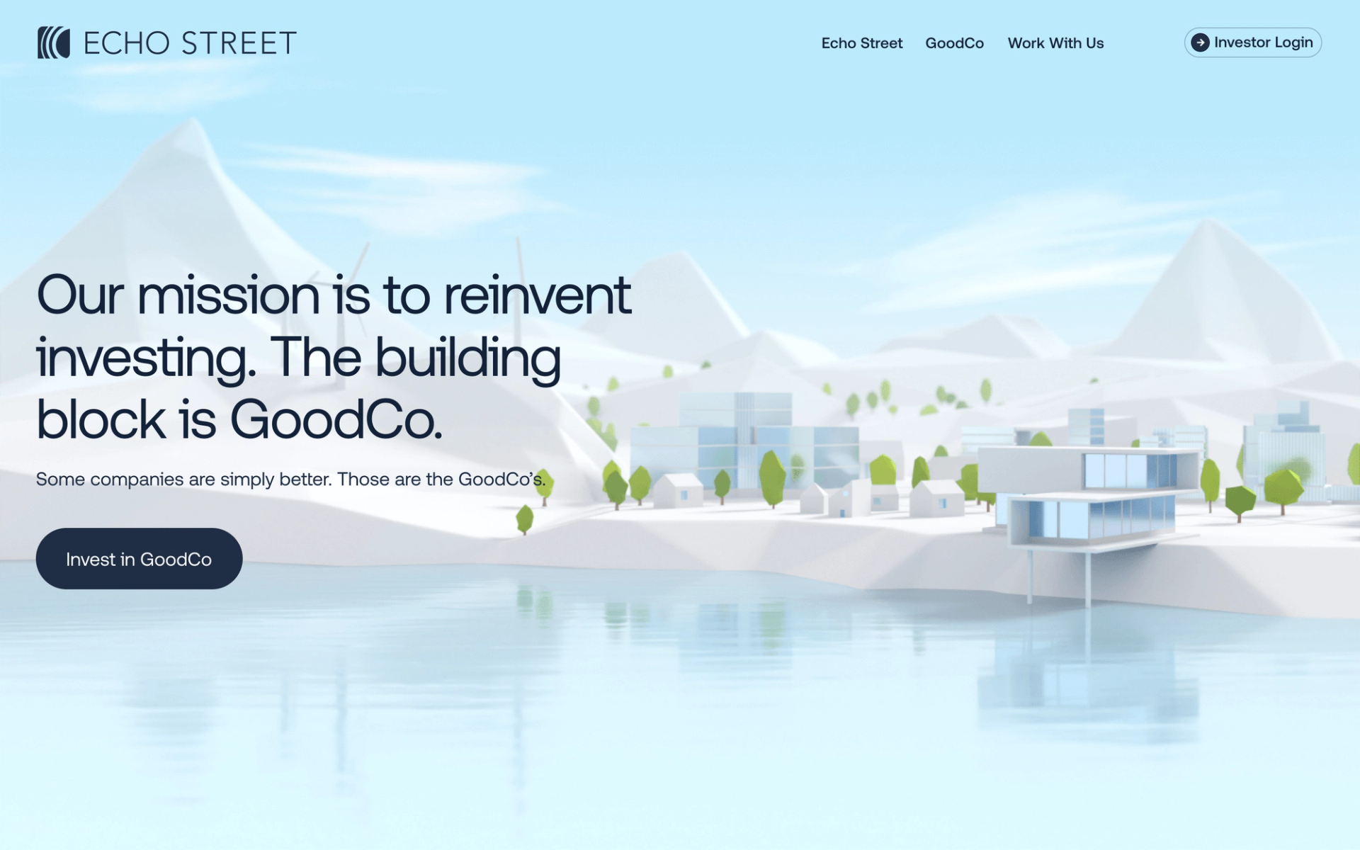 Echo Street web design and development | Clay