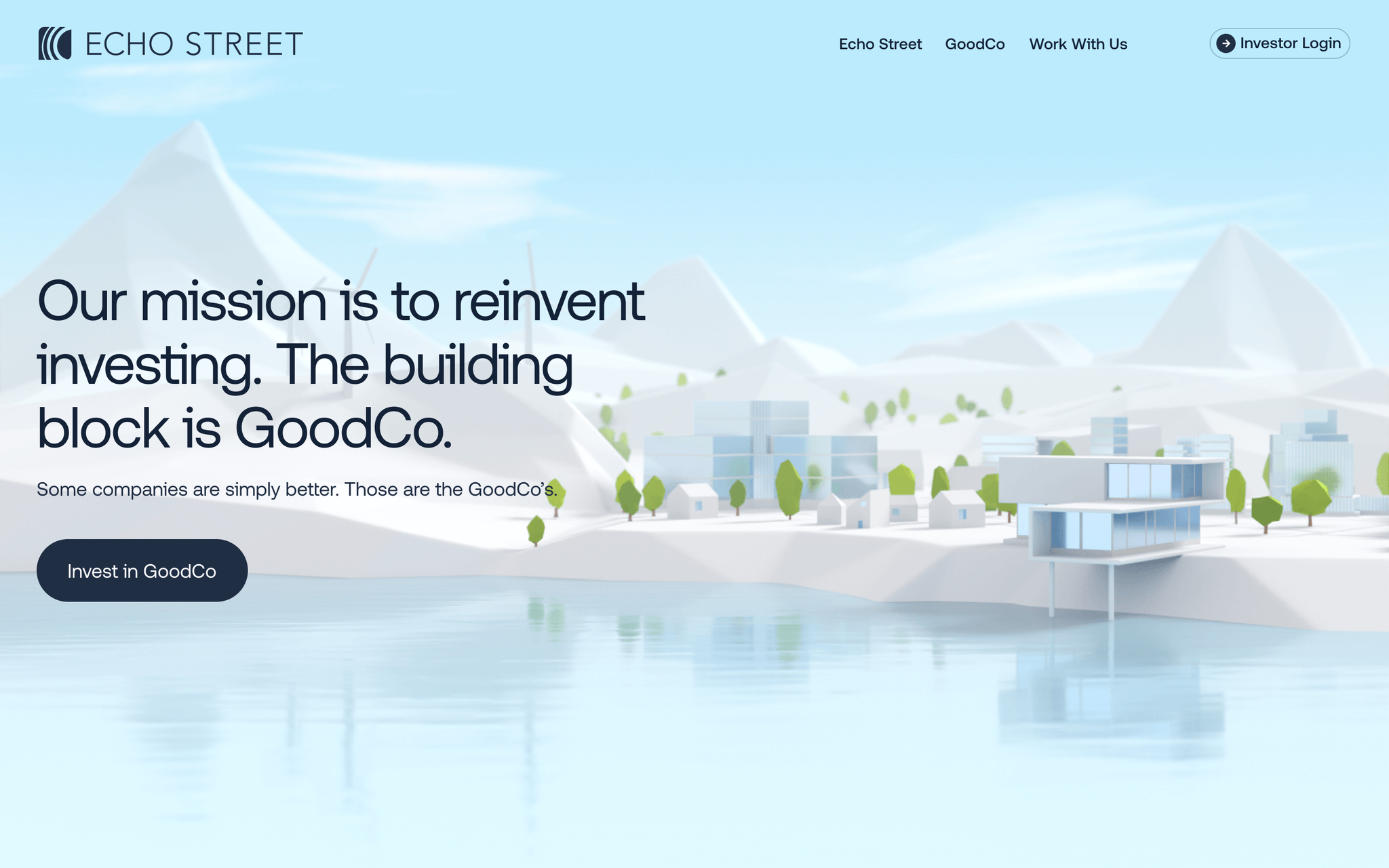 Echo Street web design and development | Clay