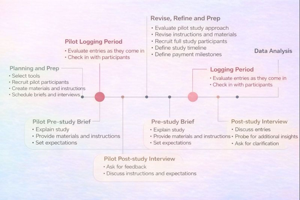 Diary Studies: UX Research Methods for Discovery | Clay