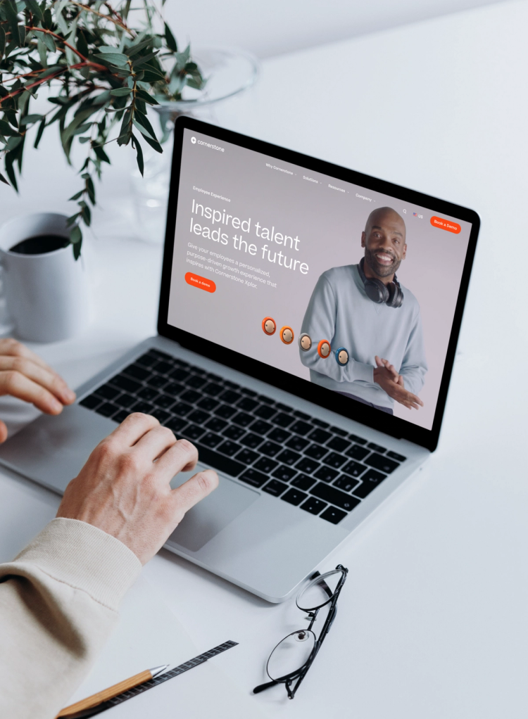 Cornerstone website design | Clay