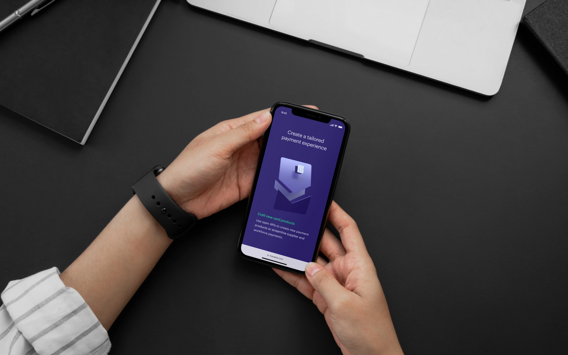 Marqeta web design and development | Clay