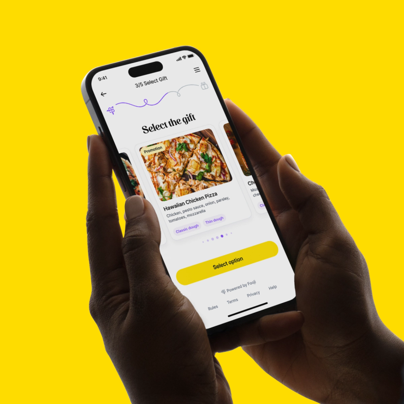 Fooji Web App & Design System | Clay