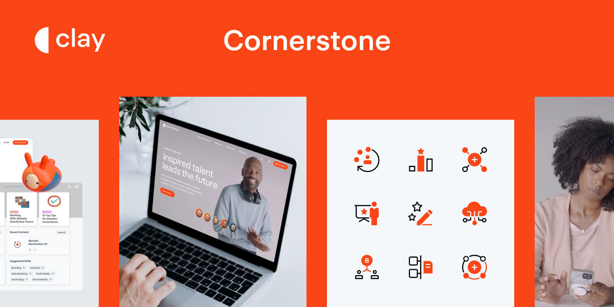 Cornerstone website design | Clay